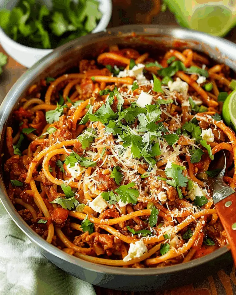 Mexican Spaghetti | TheFamilyCooking
