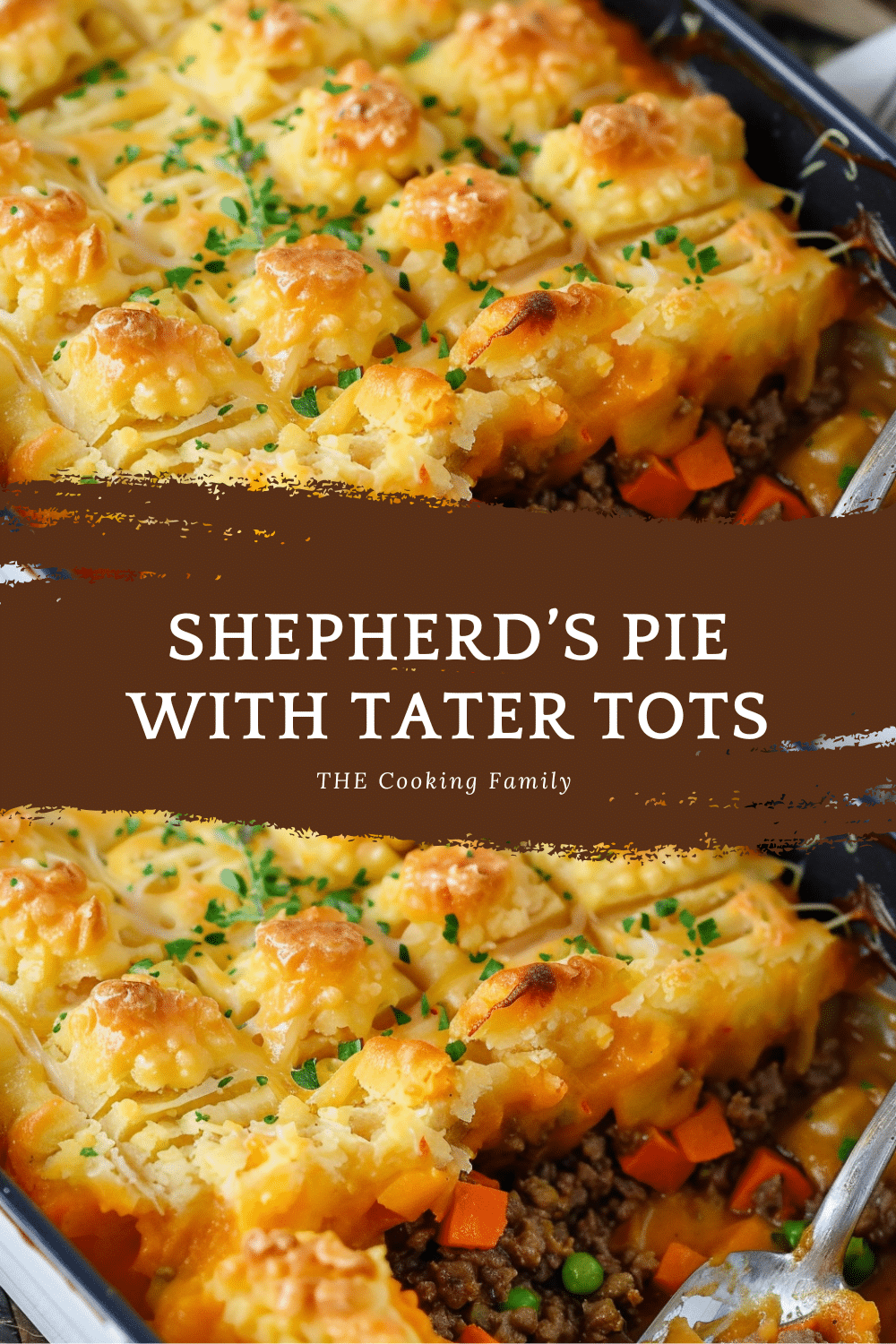 Shepherd’s Pie with Tater Tots | TheFamilyCooking