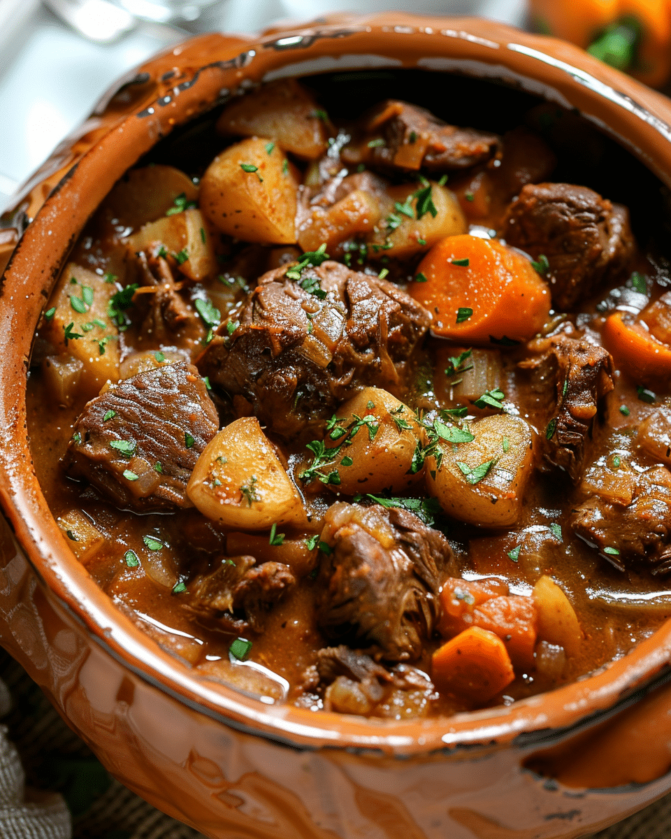 Witch’s Cauldron Beef Stew | TheFamilyCooking
