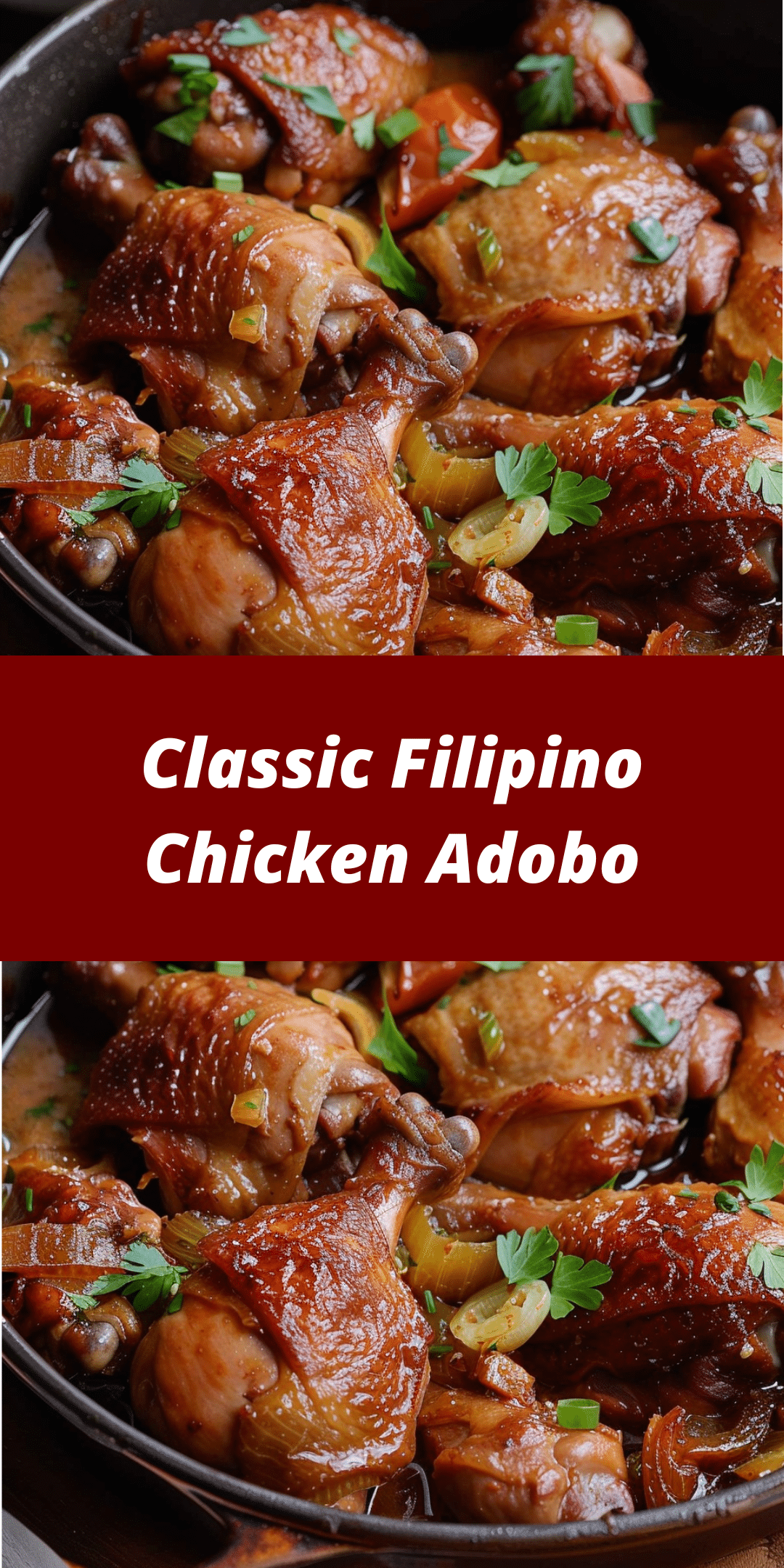 Classic Filipino Chicken Adobo | TheFamilyCooking