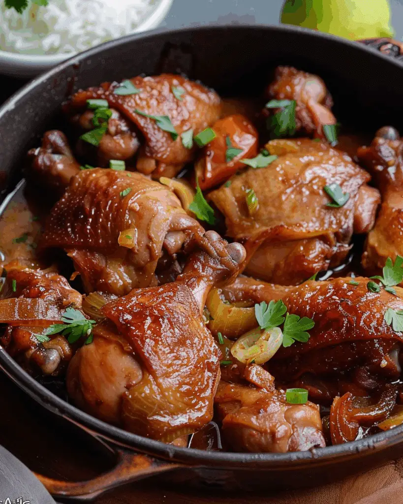 Classic Filipino Chicken Adobo | TheFamilyCooking