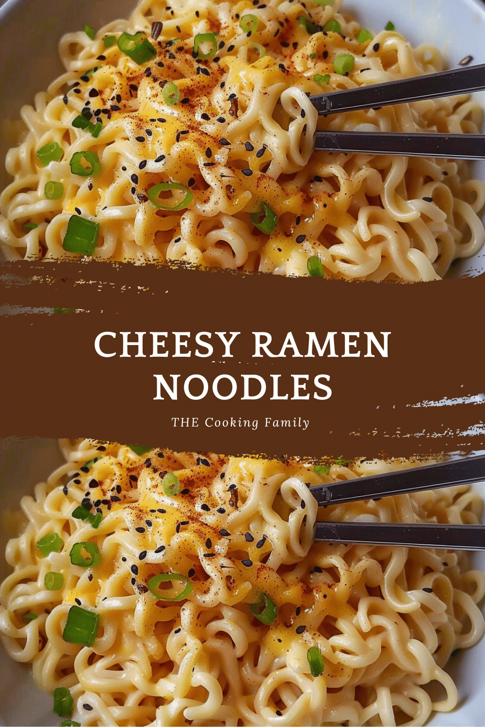 Cheesy Ramen Noodles | TheFamilyCooking
