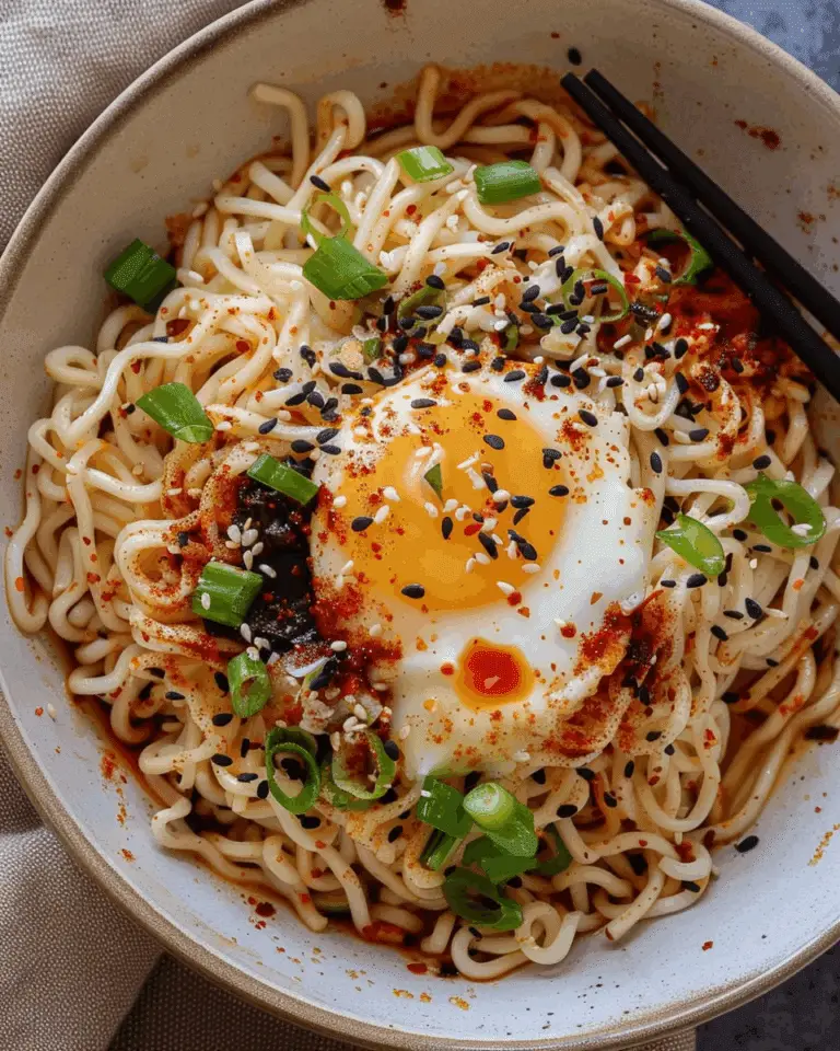 Spicy Miso Noodles | TheFamilyCooking