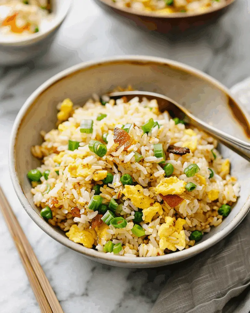Breakfast Fried Rice | TheFamilyCooking