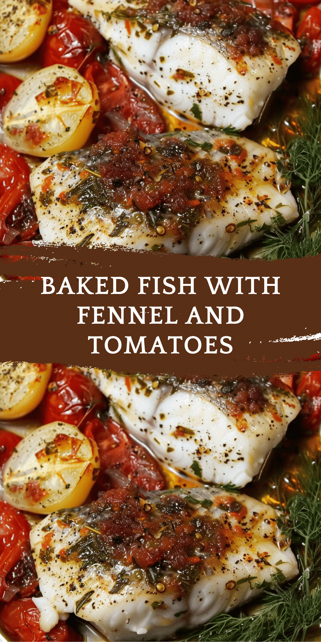 Baked Fish with Fennel and Tomatoes | TheFamilyCooking