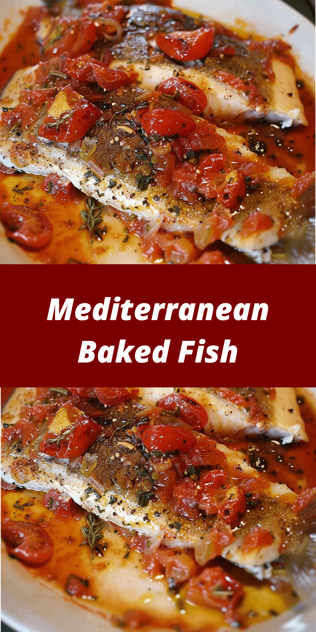 Mediterranean Baked Fish | TheFamilyCooking