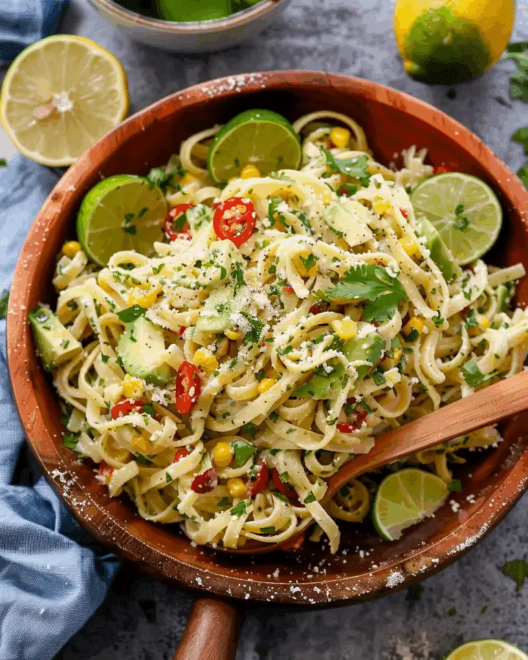 Cilantro Lime Pasta Salad | TheFamilyCooking
