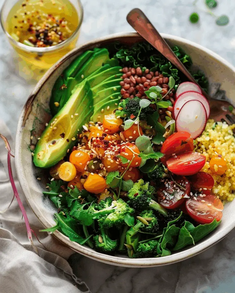 Macro Veggie Bowl | TheFamilyCooking