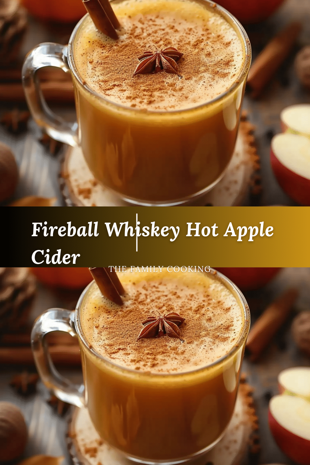 Fireball Whiskey Hot Apple Cider | TheFamilyCooking