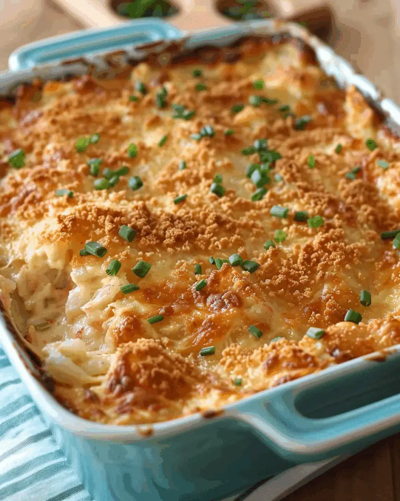 Crab Brunch Casserole Bake | TheFamilyCooking