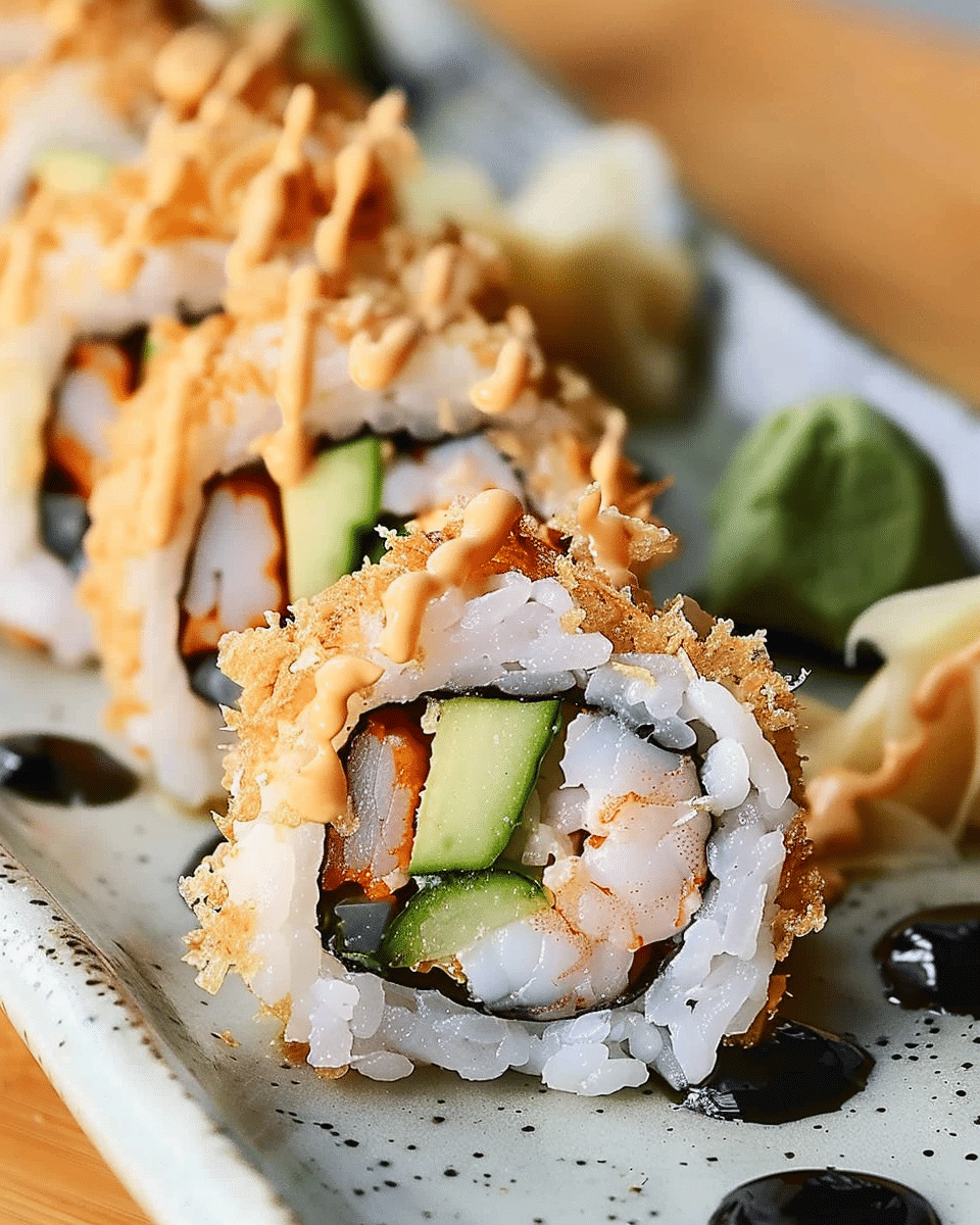 Shrimp Tempura Roll | TheFamilyCooking