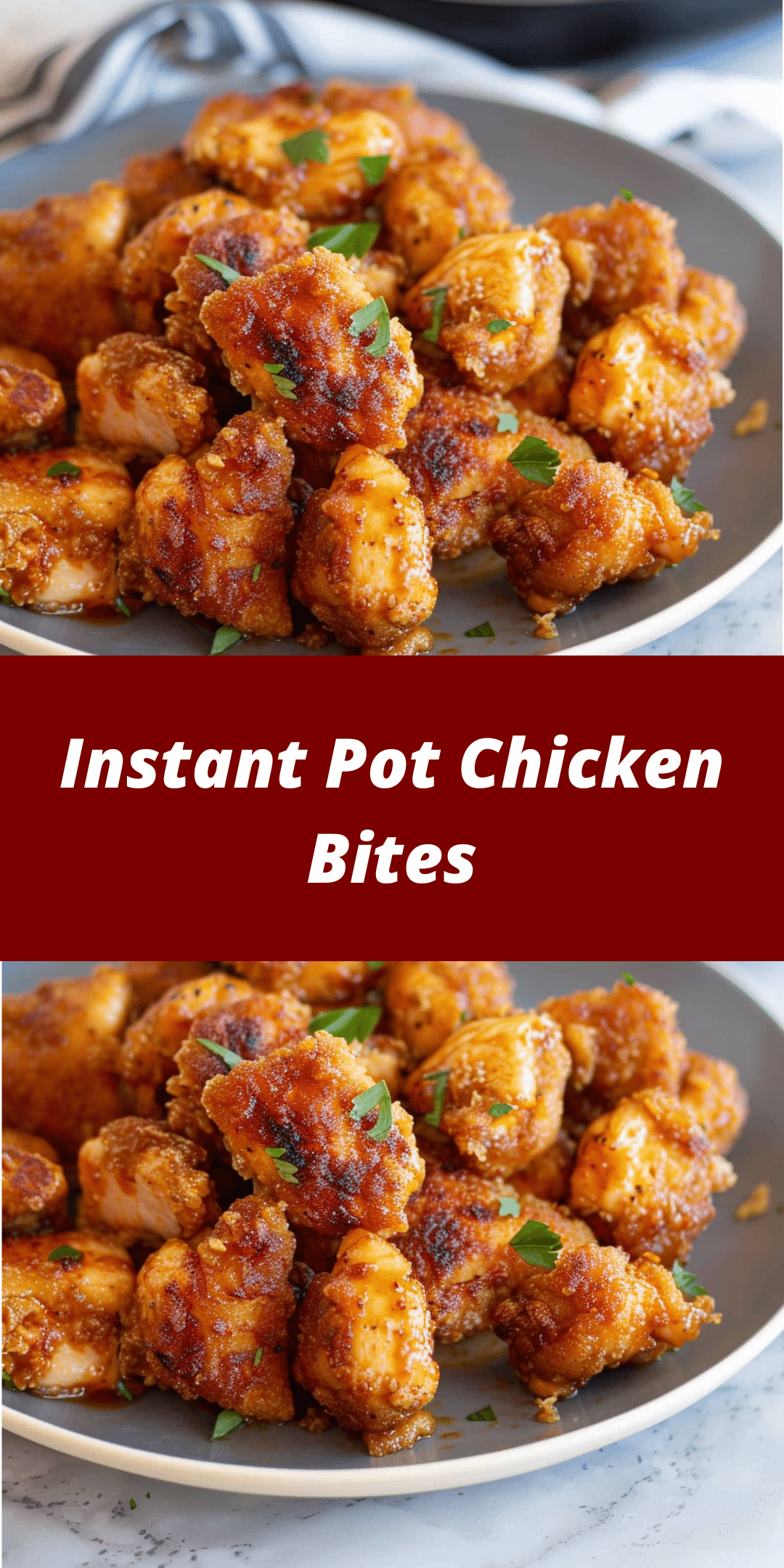 Instant Pot Chicken Bites | TheFamilyCooking