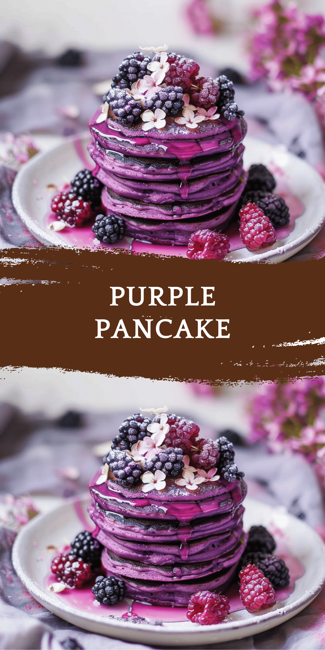Purple Pancake | TheFamilyCooking