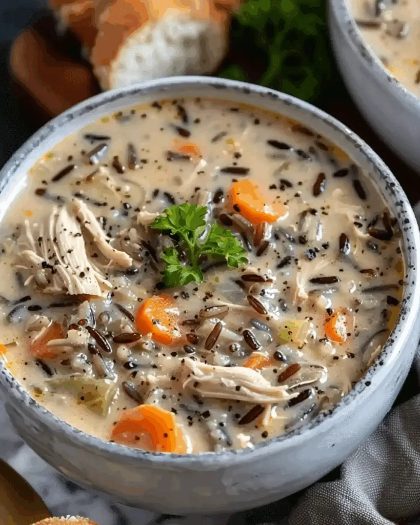 Minnesota Chicken Wild Rice Soup | TheFamilyCooking