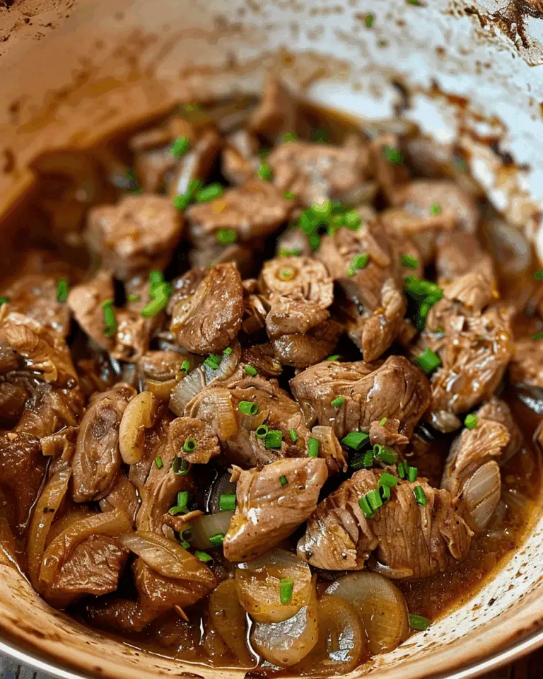 Chicken Livers with Onions | TheFamilyCooking