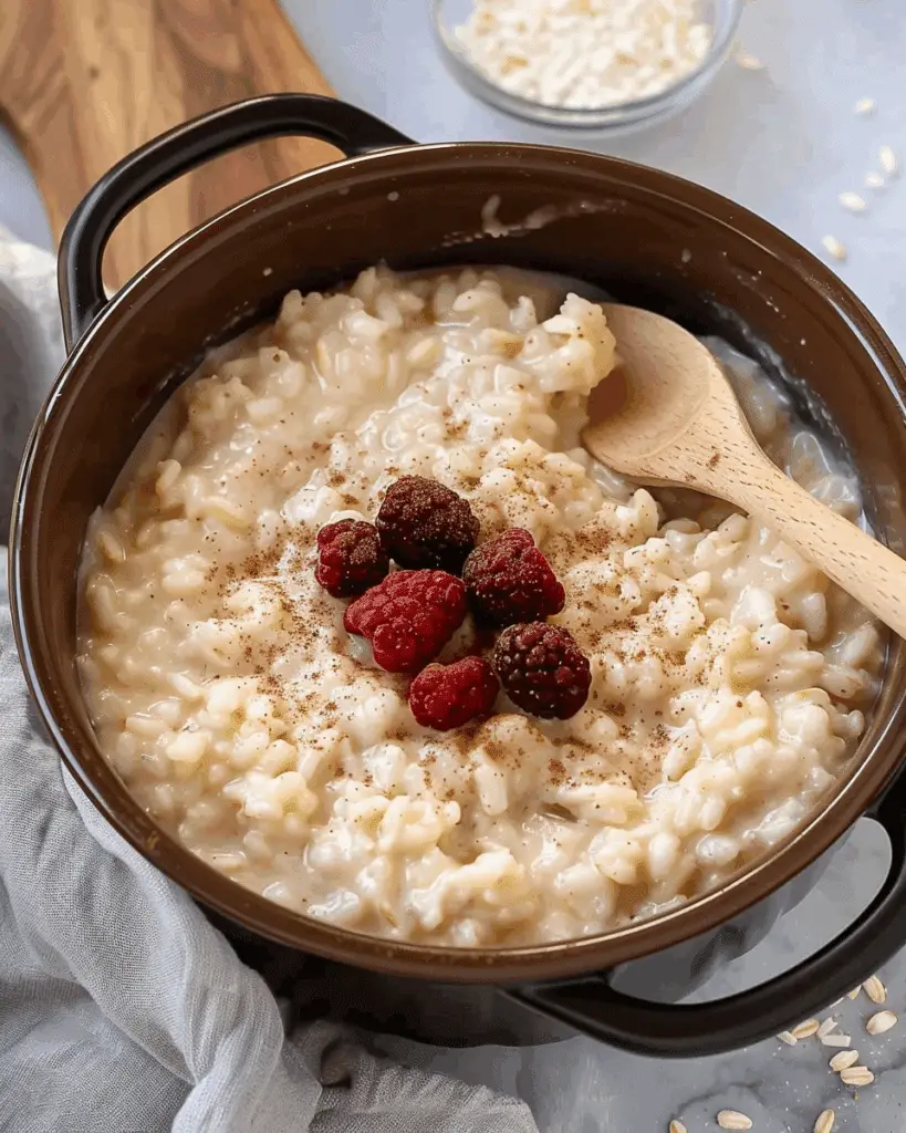 Slow Cooker Rice Pudding | TheFamilyCooking