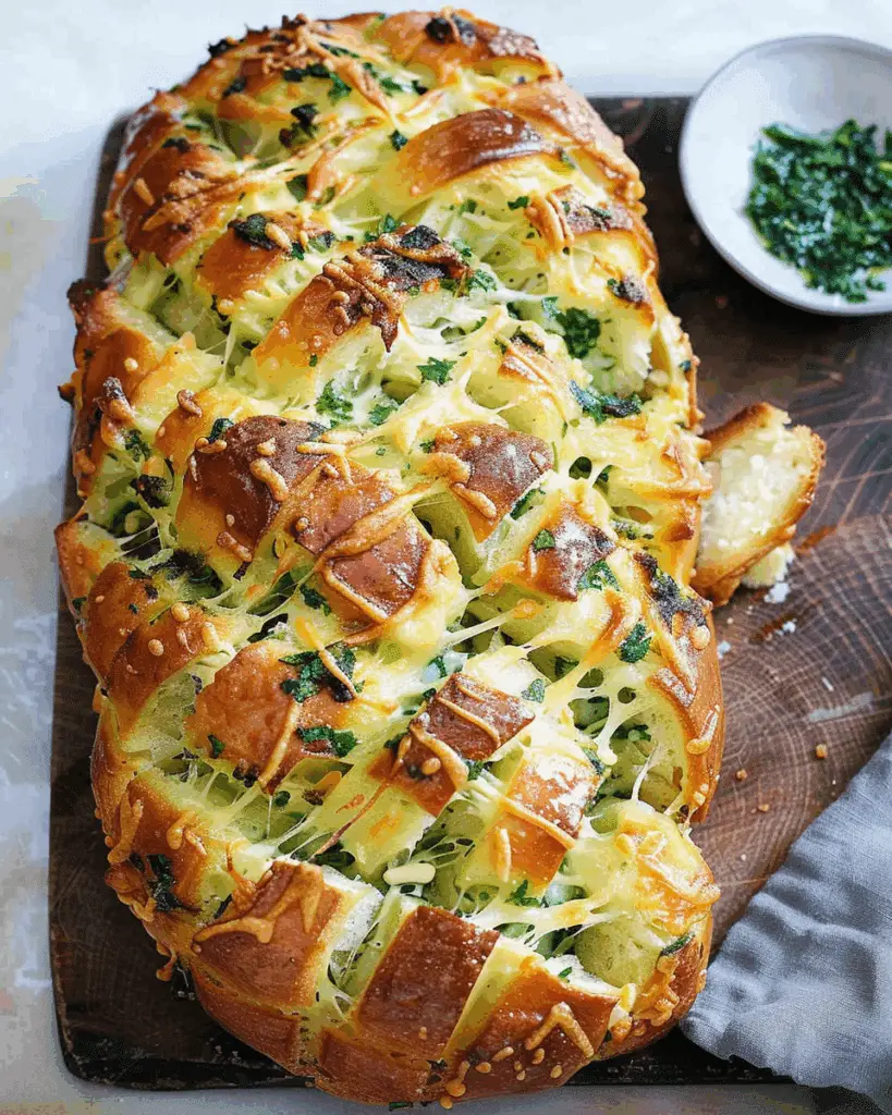 Cheesy Pull-Apart ‘Cob’ Loaf | TheFamilyCooking