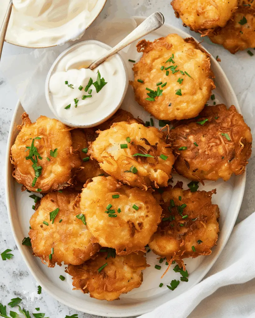 Potato Fritters | TheFamilyCooking