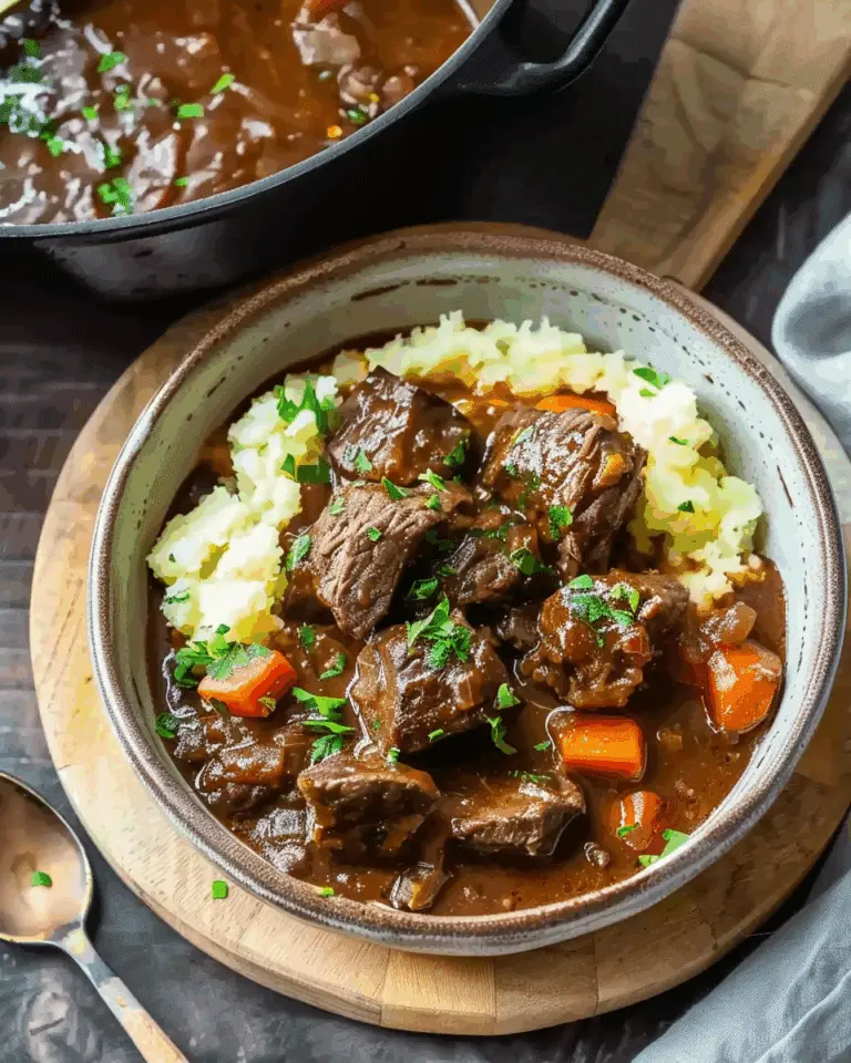 Beef and Guinness Stew | TheFamilyCooking