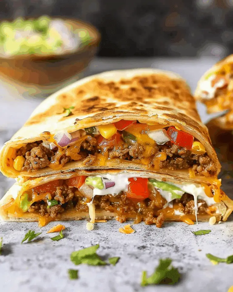 Copycat Crunchwrap Supreme | TheFamilyCooking