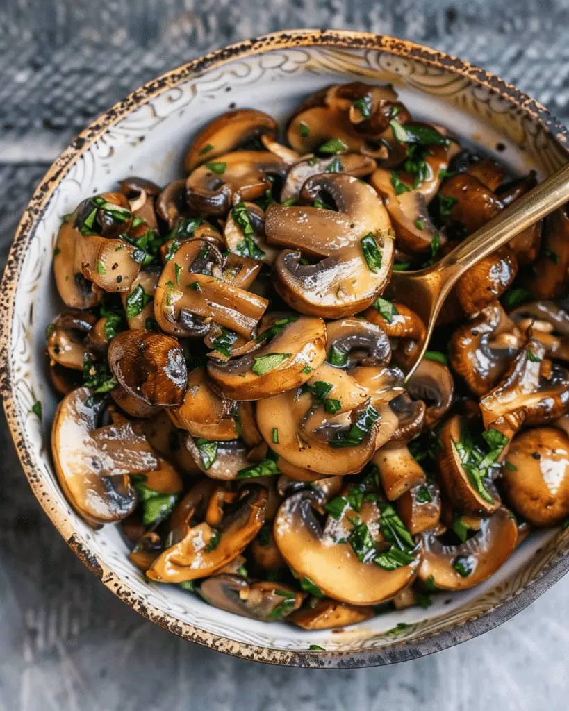 Sautéed Mushrooms | TheFamilyCooking