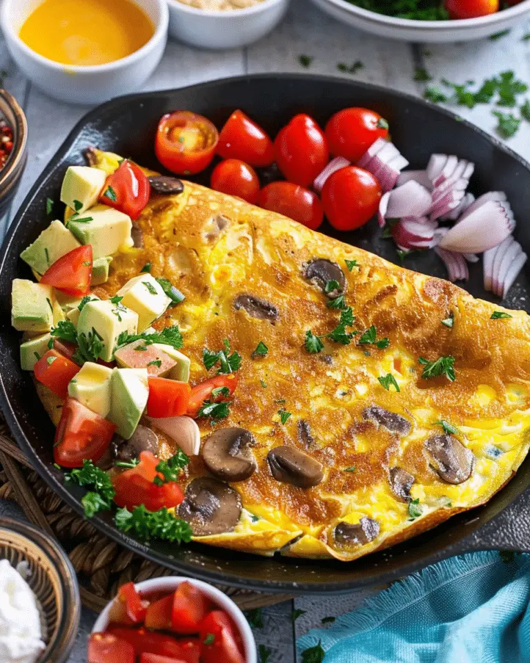 Omelet Bar | TheFamilyCooking