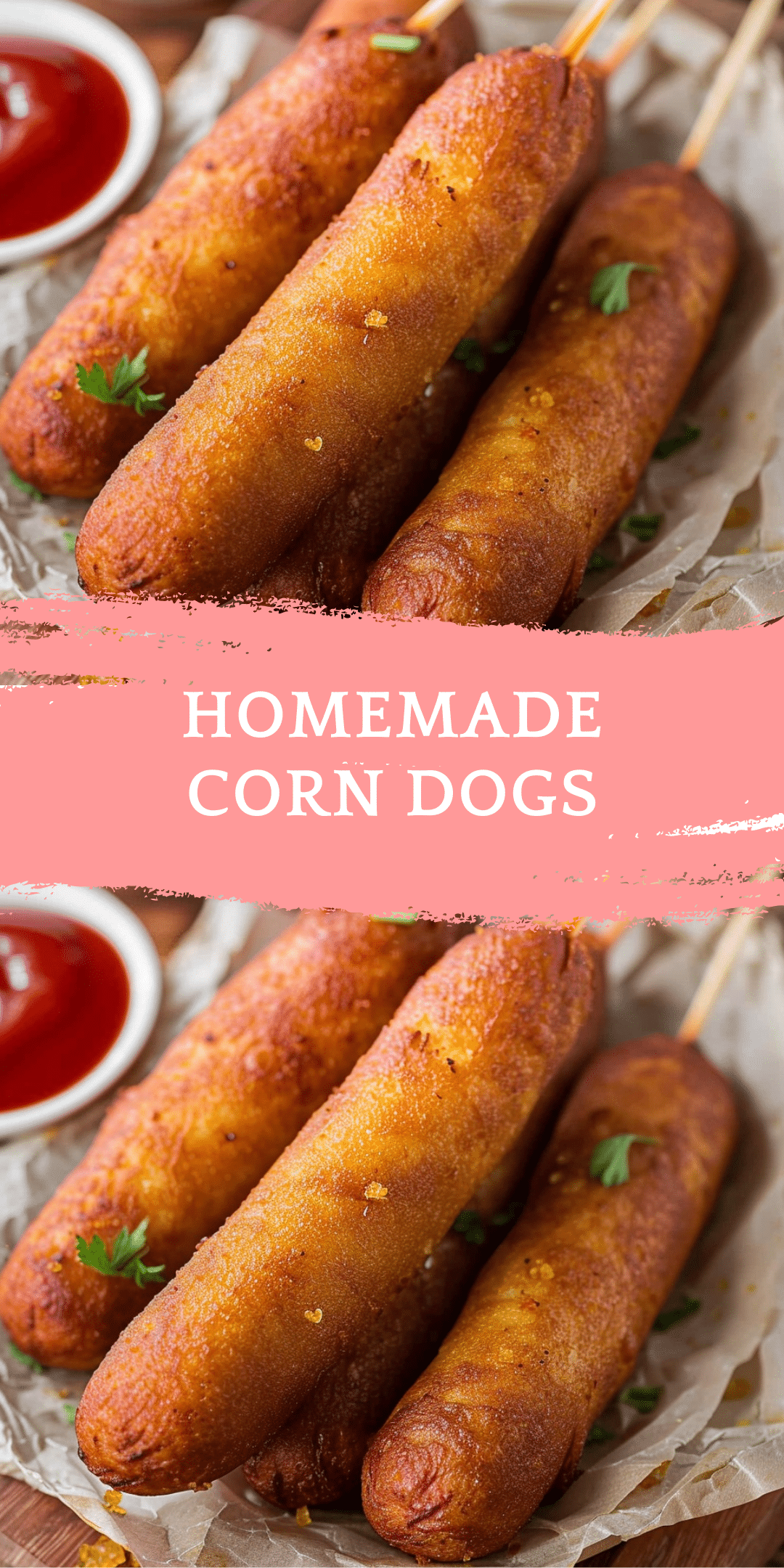 Homemade Corn Dogs | TheFamilyCooking