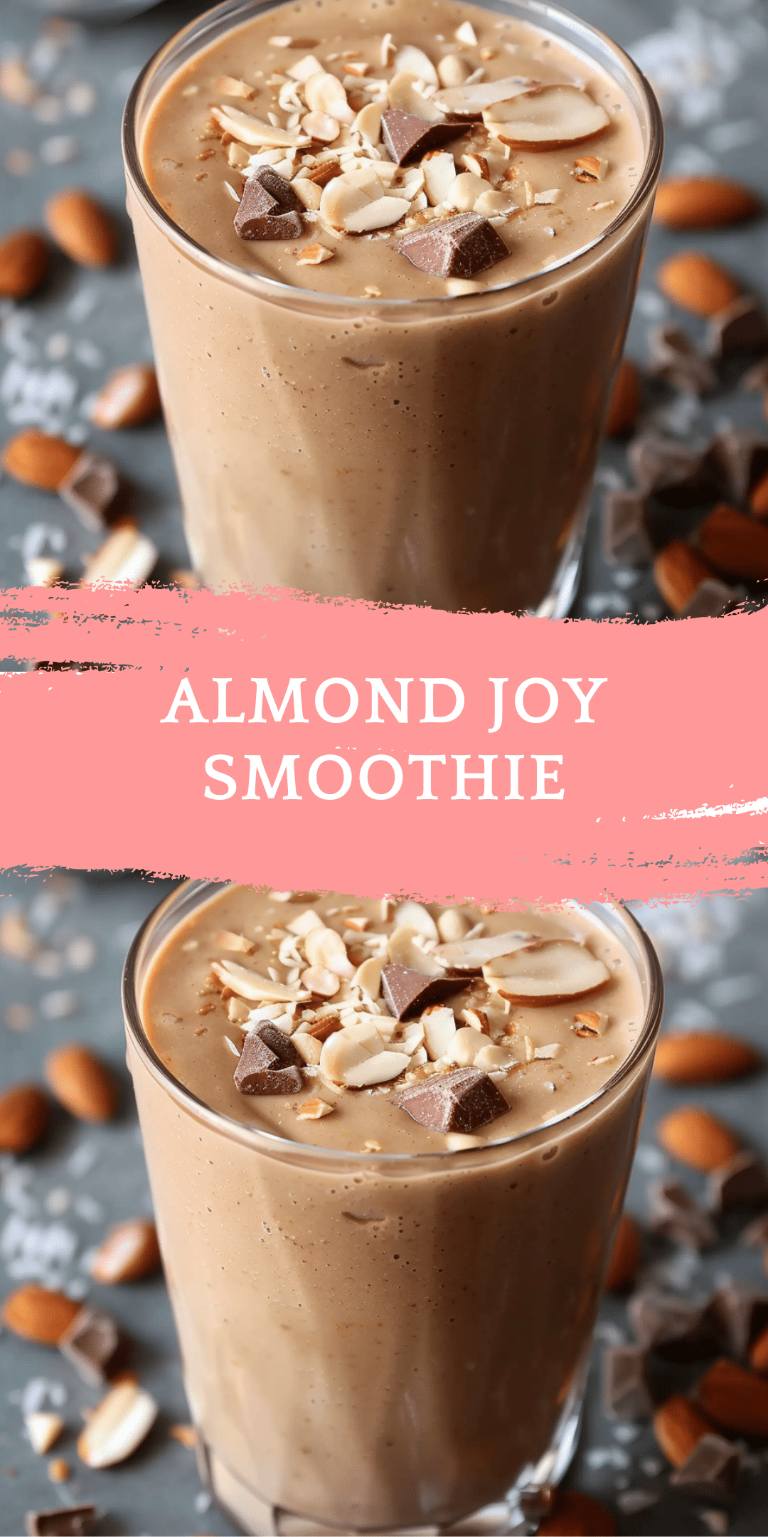 Almond Joy Smoothie | TheFamilyCooking