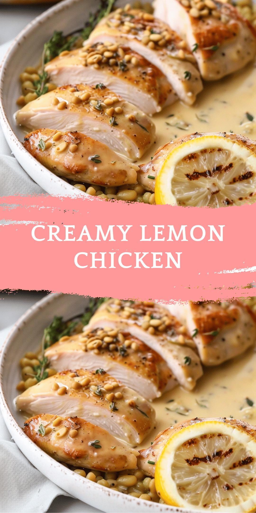 Creamy Lemon Chicken | TheFamilyCooking