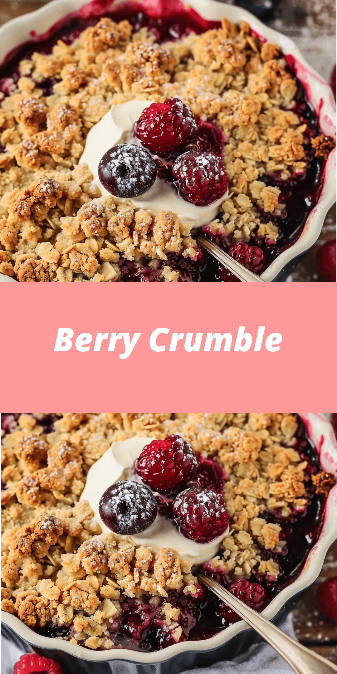 Berry Crumble | TheFamilyCooking
