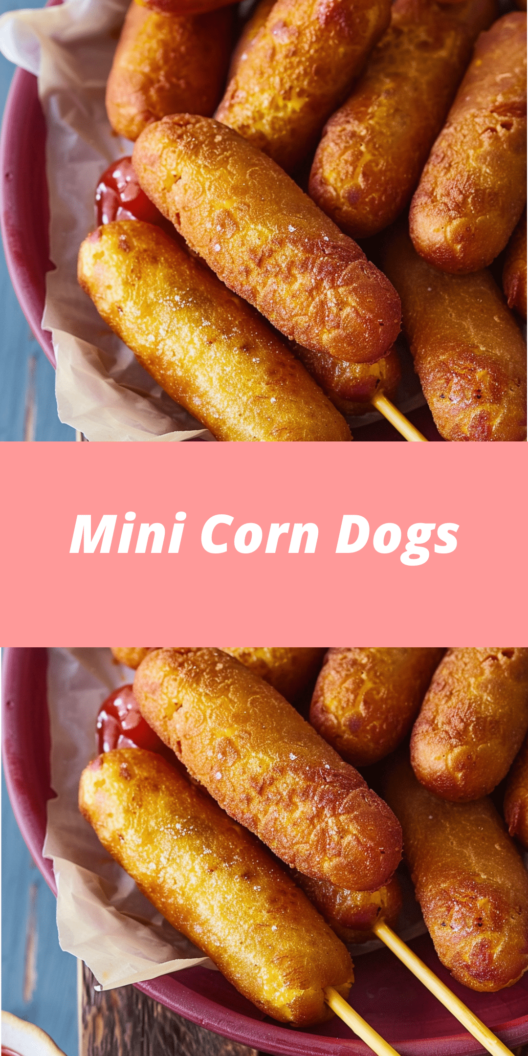 Mini Corn Dogs | TheFamilyCooking