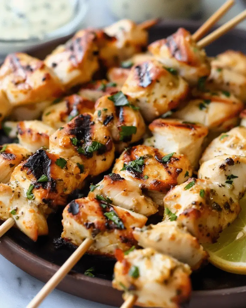 Chicken Skewers | TheFamilyCooking