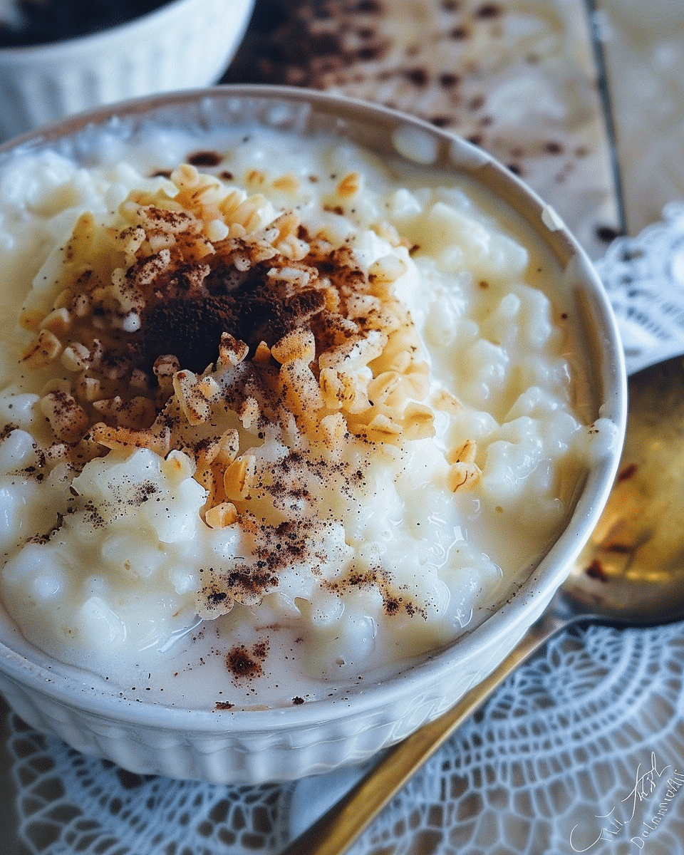Old Fashioned Rice Pudding | TheFamilyCooking
