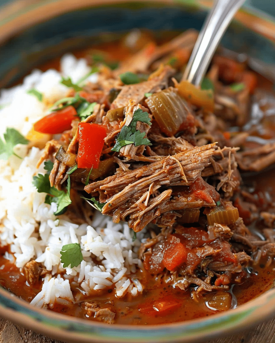 Slow Cooker Ropa Vieja | TheFamilyCooking
