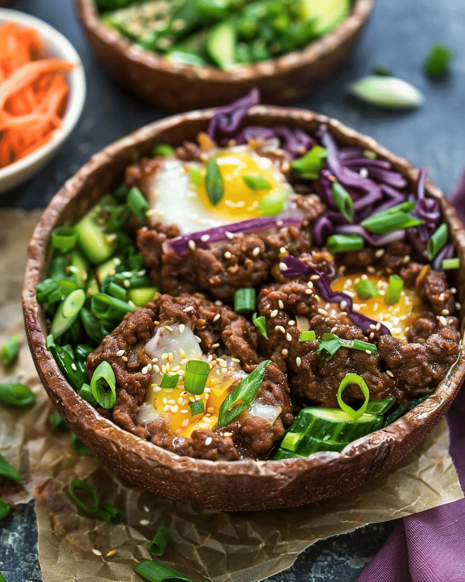 Korean Beef Bowls | TheFamilyCooking
