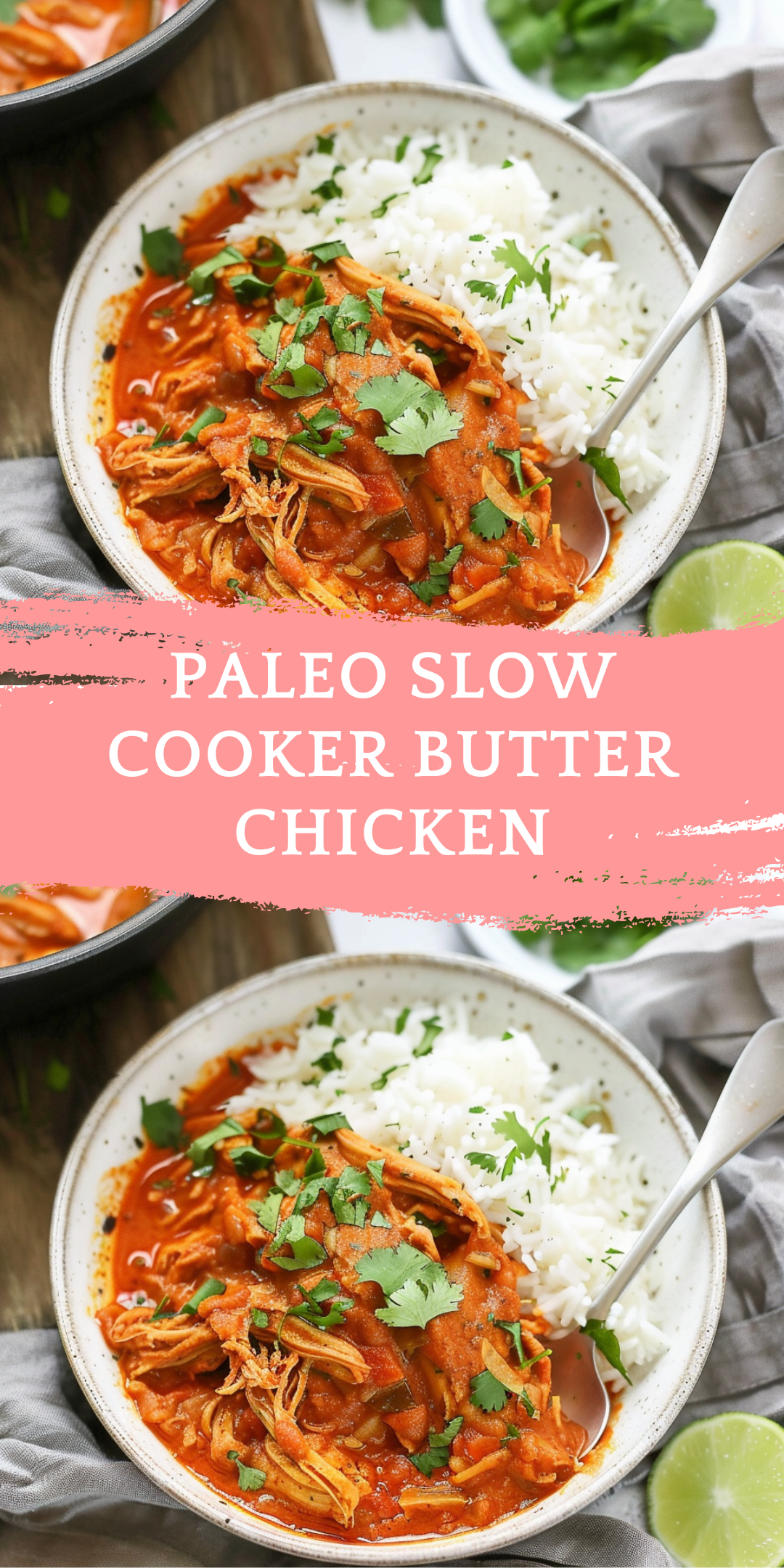Paleo Slow Cooker Butter Chicken | TheFamilyCooking