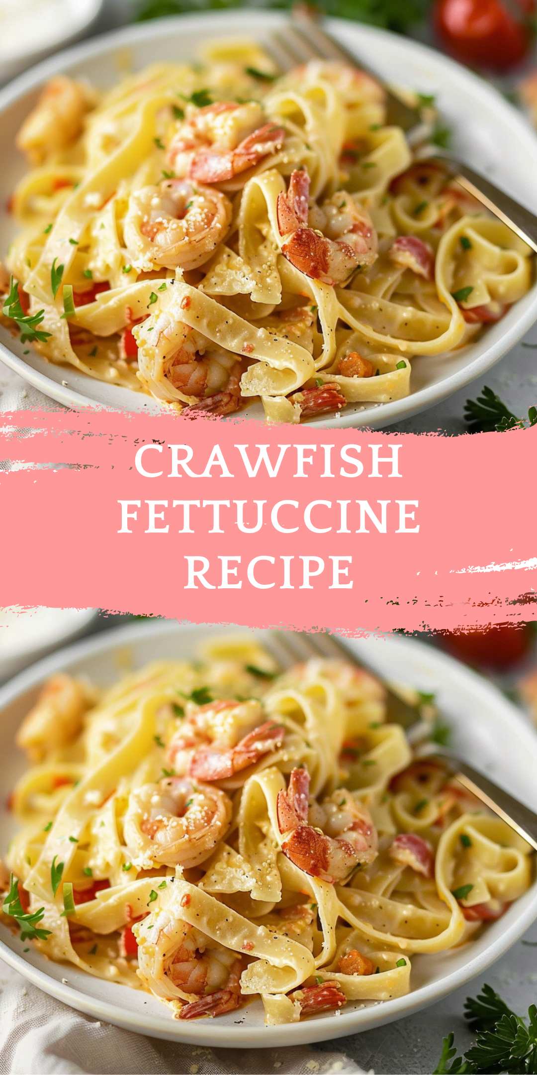 Crawfish Fettuccine Recipe | TheFamilyCooking