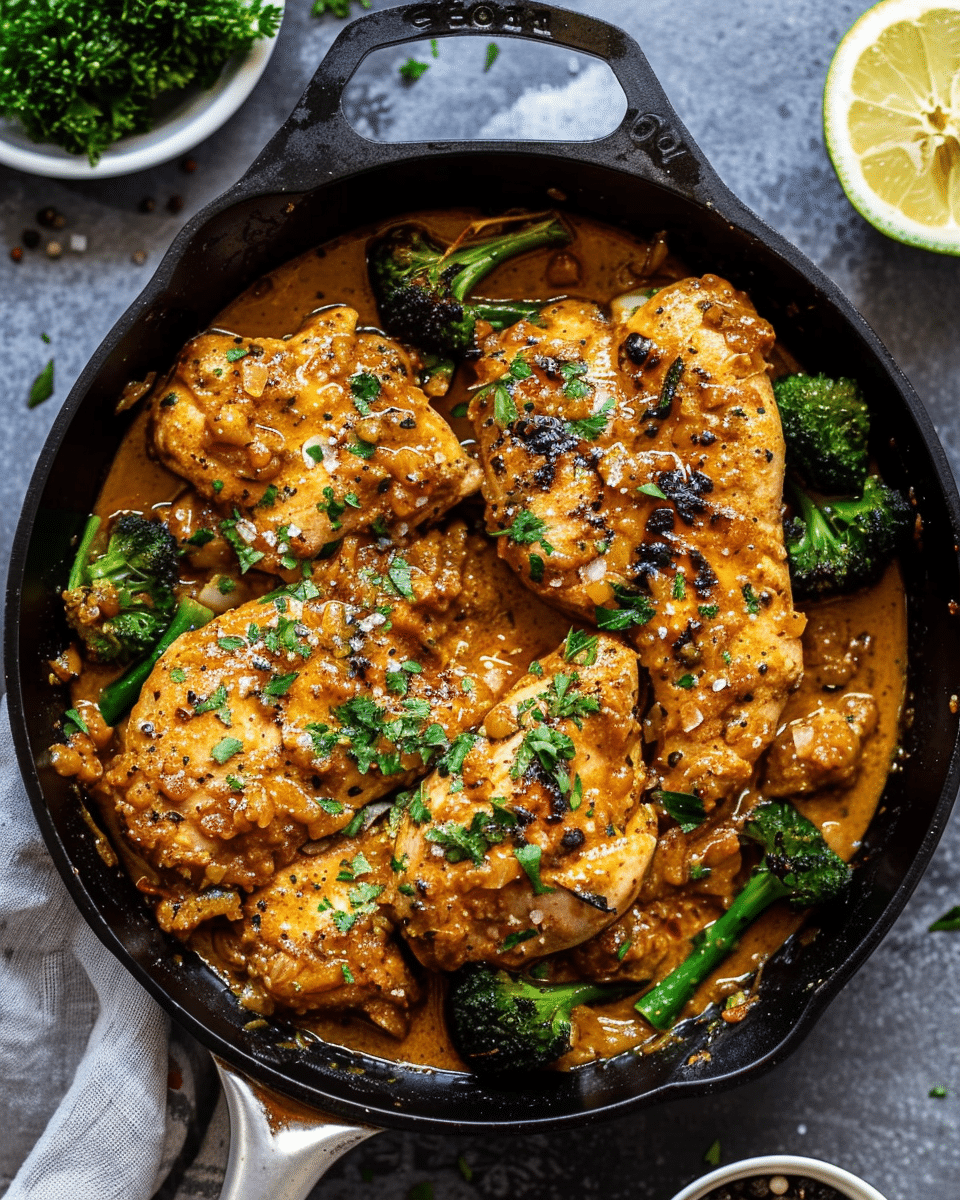 Garlic Butter Chicken Recipe | TheFamilyCooking