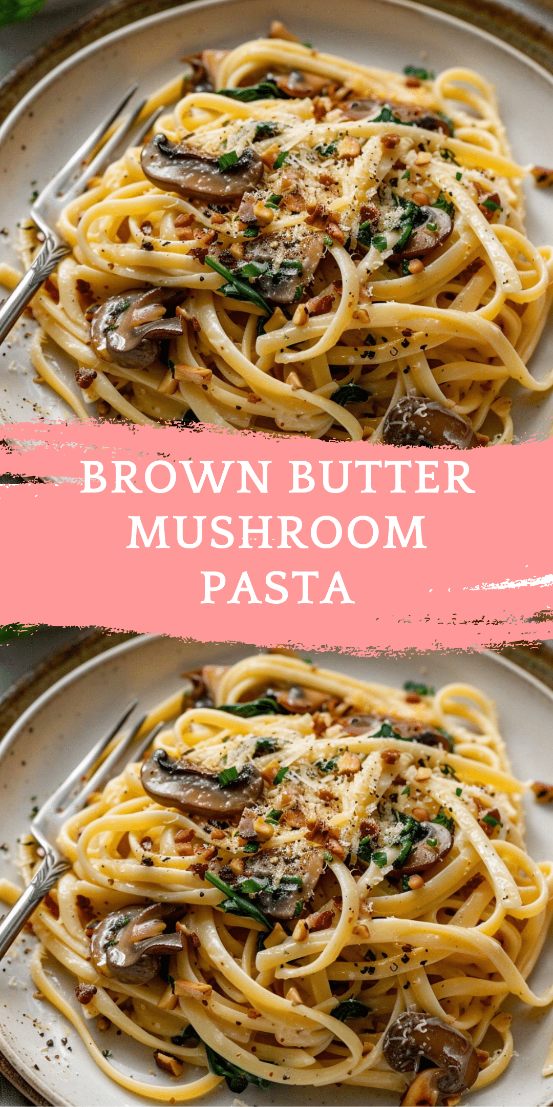 Brown Butter Mushroom Pasta | TheFamilyCooking