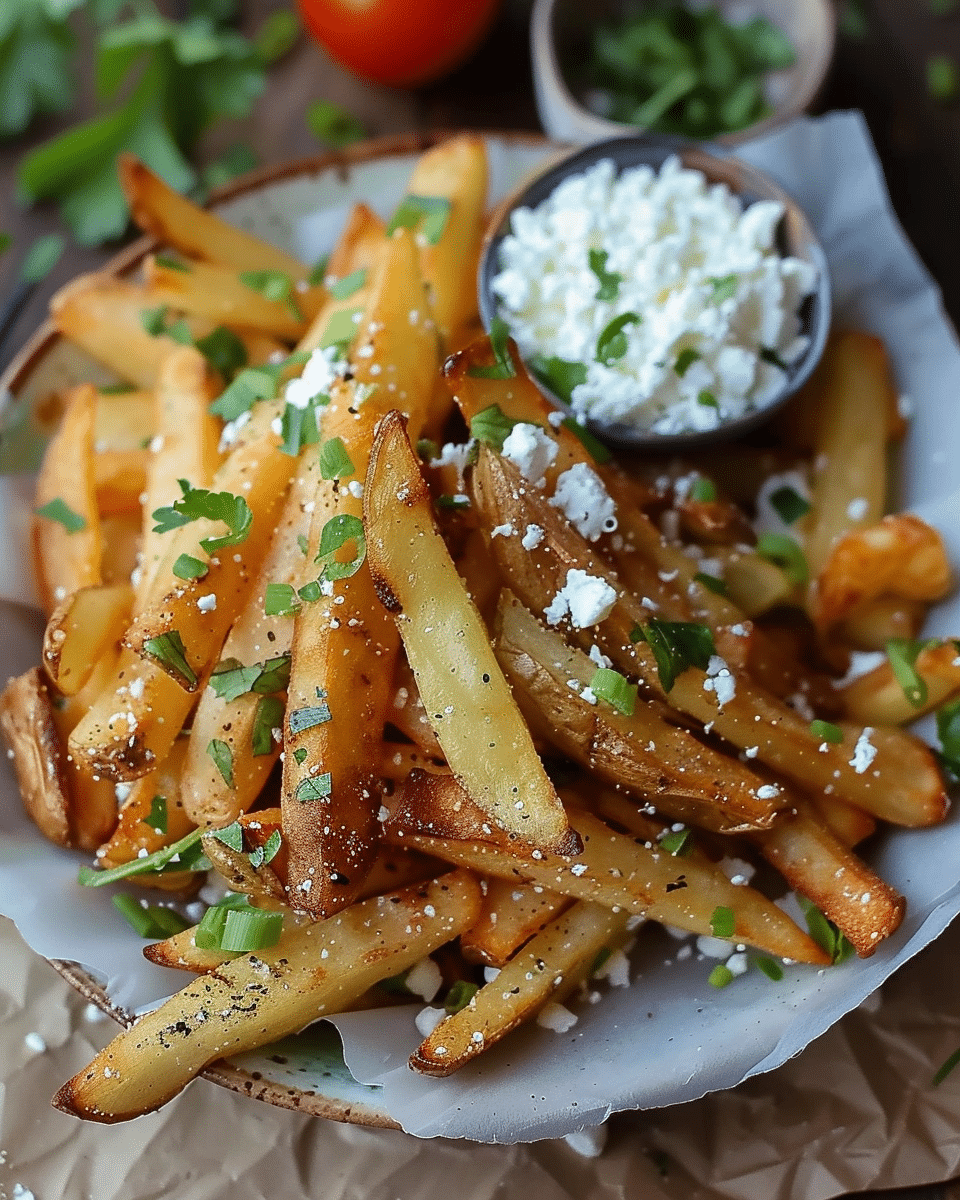 Greek Fries | TheFamilyCooking