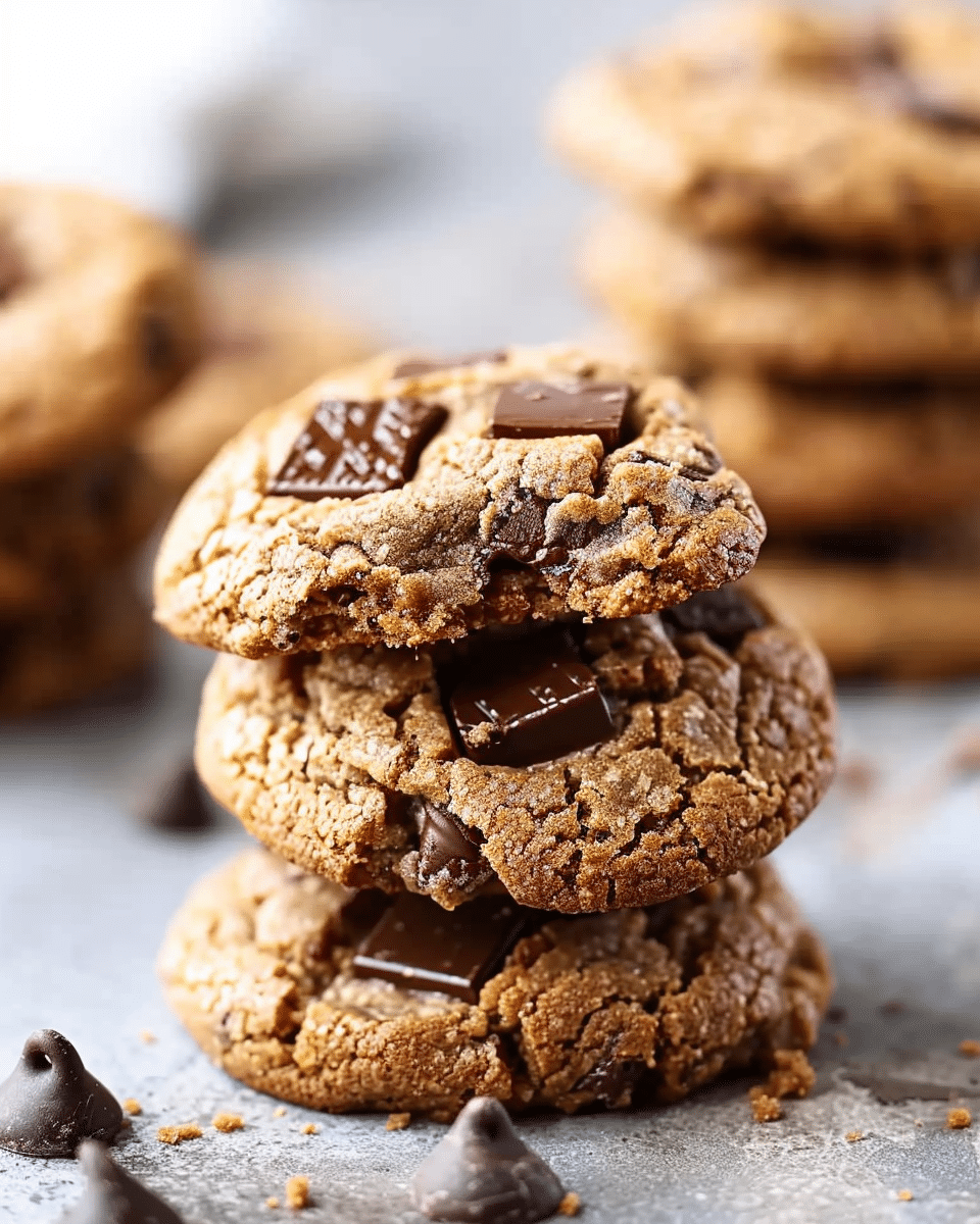 Chocolate Chunk Protein Cookies | TheFamilyCooking