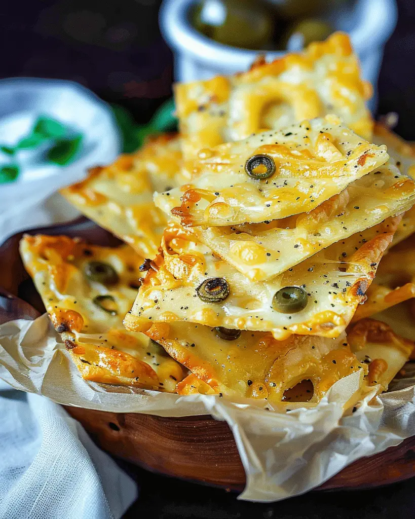 Oven Baked Cheese Chips | TheFamilyCooking