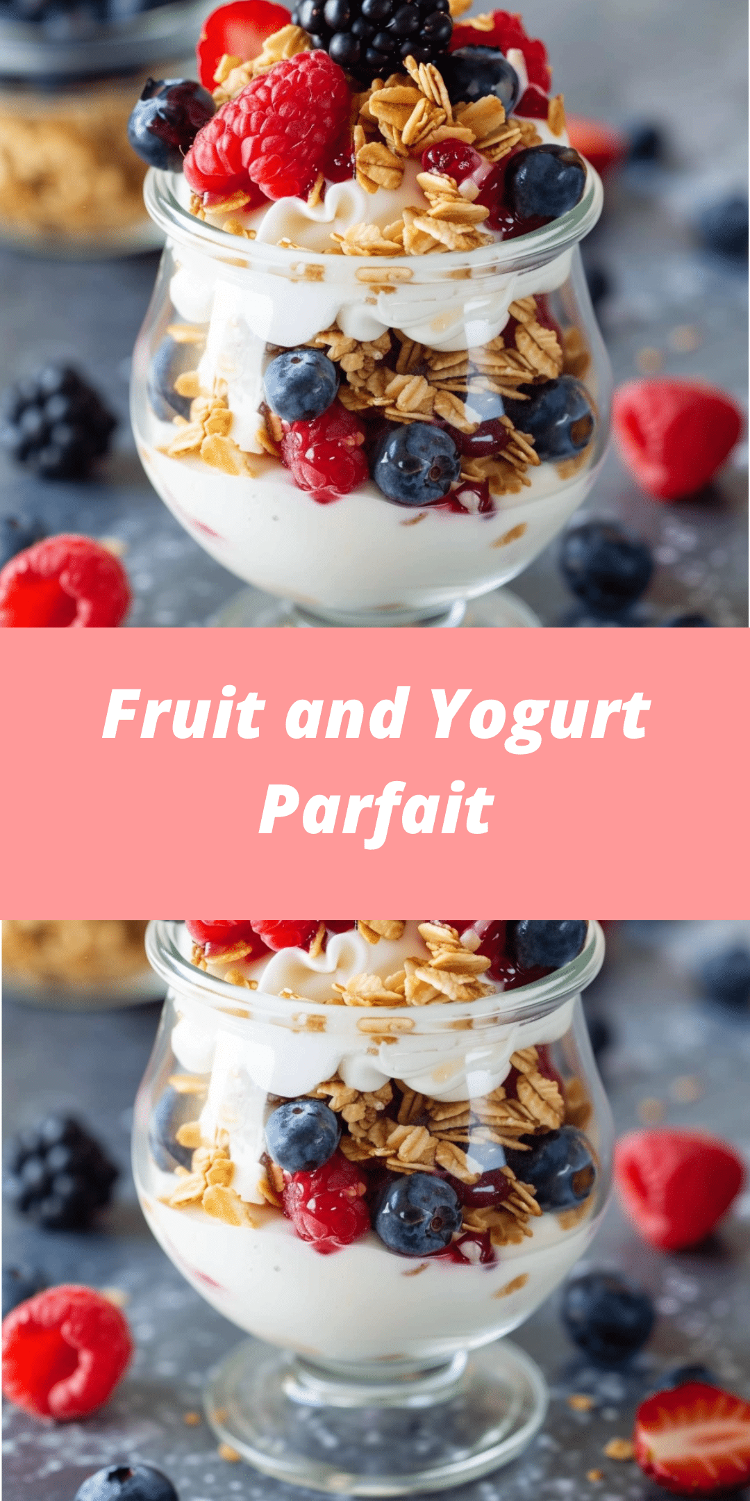 Fruit and Yogurt Parfait | TheFamilyCooking