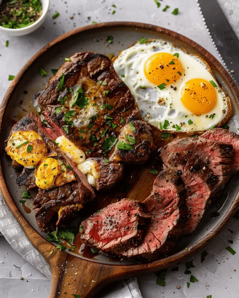 Steak and Eggs | TheFamilyCooking