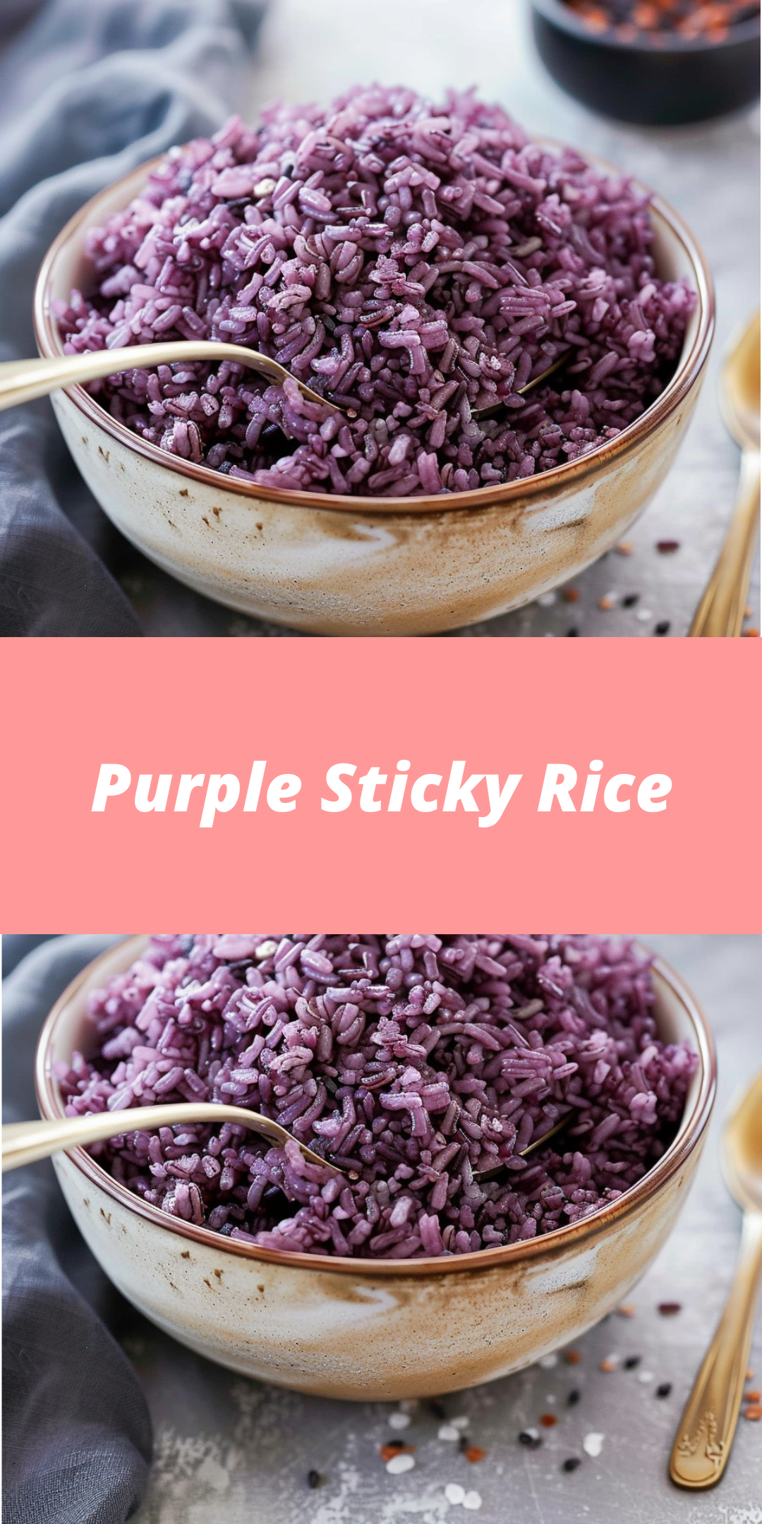 Purple Sticky Rice | TheFamilyCooking