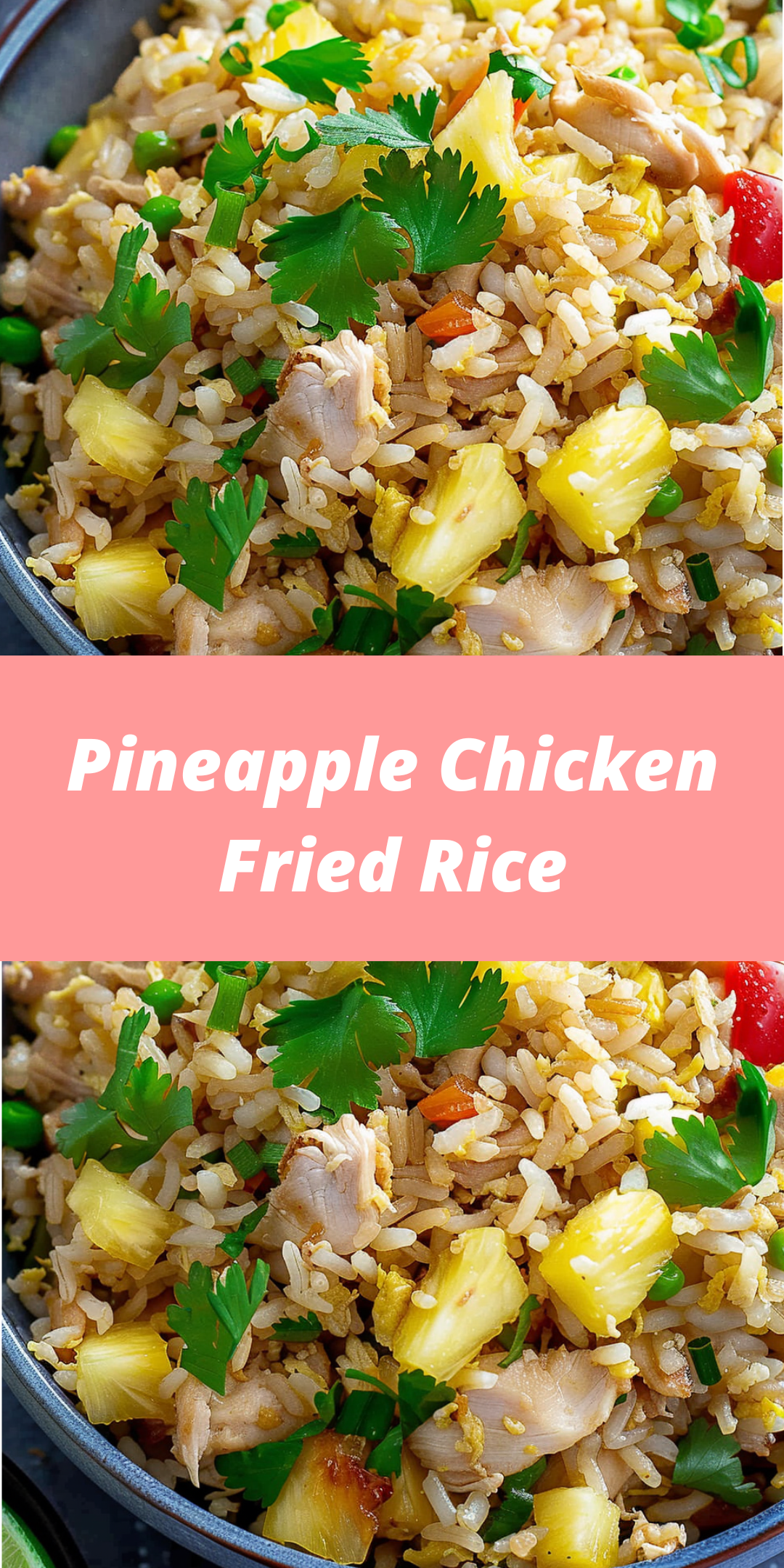 Pineapple Chicken Fried Rice | TheFamilyCooking