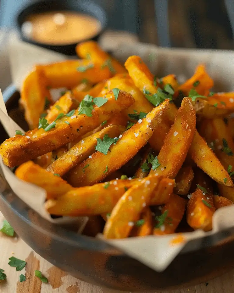 Curry Fries | TheFamilyCooking