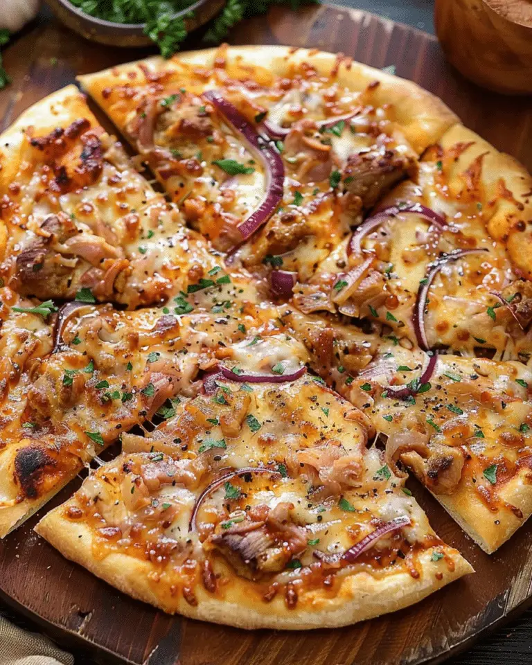 Smoked BBQ Pizza | TheFamilyCooking