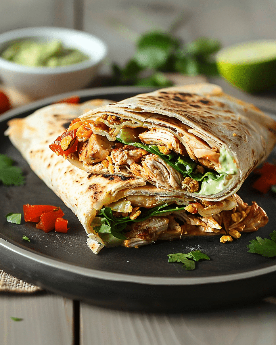 Chicken Crunch Wrap | TheFamilyCooking