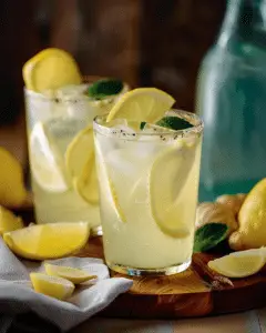 Ginger Lemonade | TheFamilyCooking